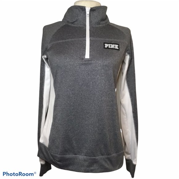 PINK Victoria's Secret | Tops | Pink Victoria Secrets Gray And White ...
